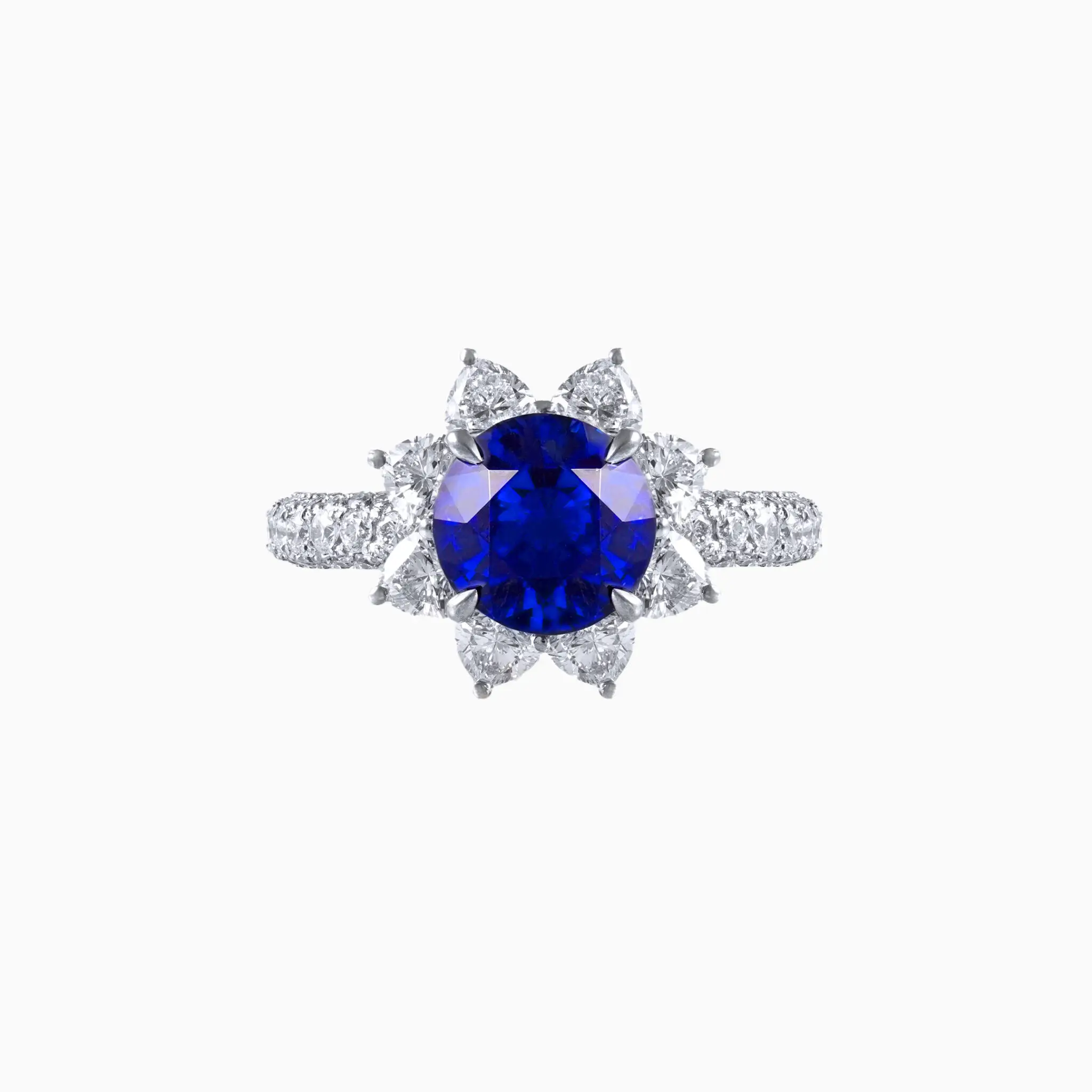 Blue Sapphire Engagement Rings Ceylon Sapphires Dinidu